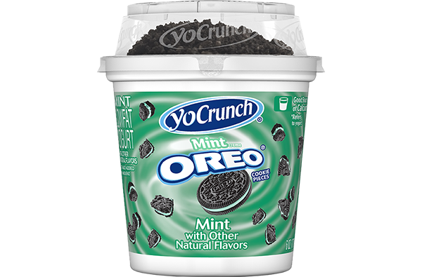 OREO® Cookie Pieces with Lowfat Yogurt in 3 Flavors